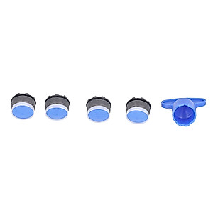 4Pcs .5mm Faucet Insert Filter Aerator Restrictor with Removal Wrench Water Saving Faucet Replacement Faucet Parts