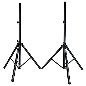 Rockville RPG122K Dual 12" Powered Speakers, Bluetooth+Mic+Speaker Stands+Cables