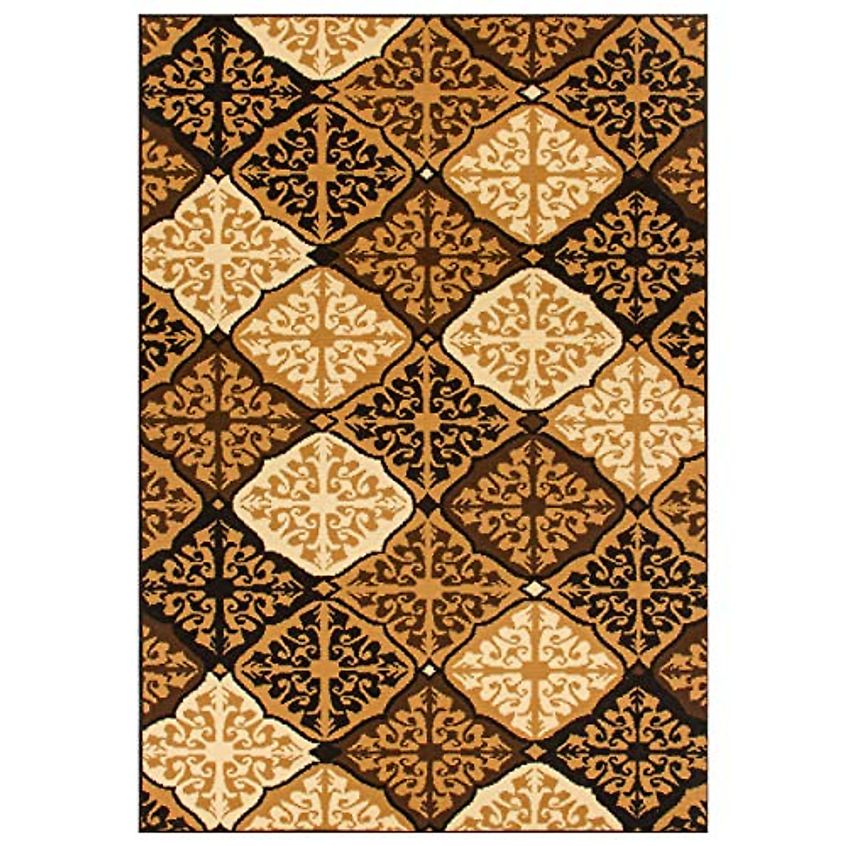 Superior Designer Duncan Area Rug, 8' x 10', Caramel