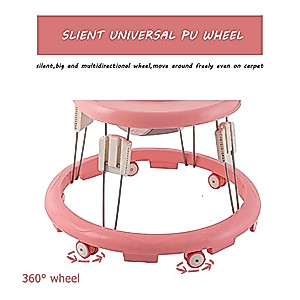 Foldable Baby Walker , The Oldschool Round Shape Baby Walker, Suitable for All terrains, Babies (6-18 Months)