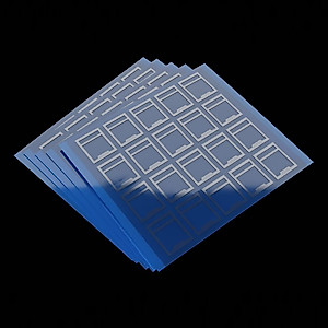 ZugGear DUROCK Switch Film for Cherry MX Compatible Mechanical Keyboard Switches, 0.15mm HTV+PC Soft Double Layer Keyboard Switch Film (120pcs)