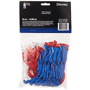 Spalding 8279SR All-Weather Basketball Net (Red/White/Blue)