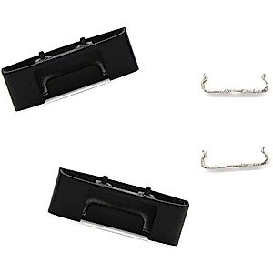 Replacement Headband Metal Folding Hinge Clip Cover Pin Repair Parts Set Compatible with Studio 3 Studio 3.0 Wireless Over-Ear Headphones (Black+Red)