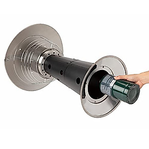 Cuisinart COH-500 Portable Tabletop Patio, 11,000 BTU Outdoor Propane Heater with Safety Tilt Switch and Burner Screen Guard, 30 sq. Foot Heat Range, Black