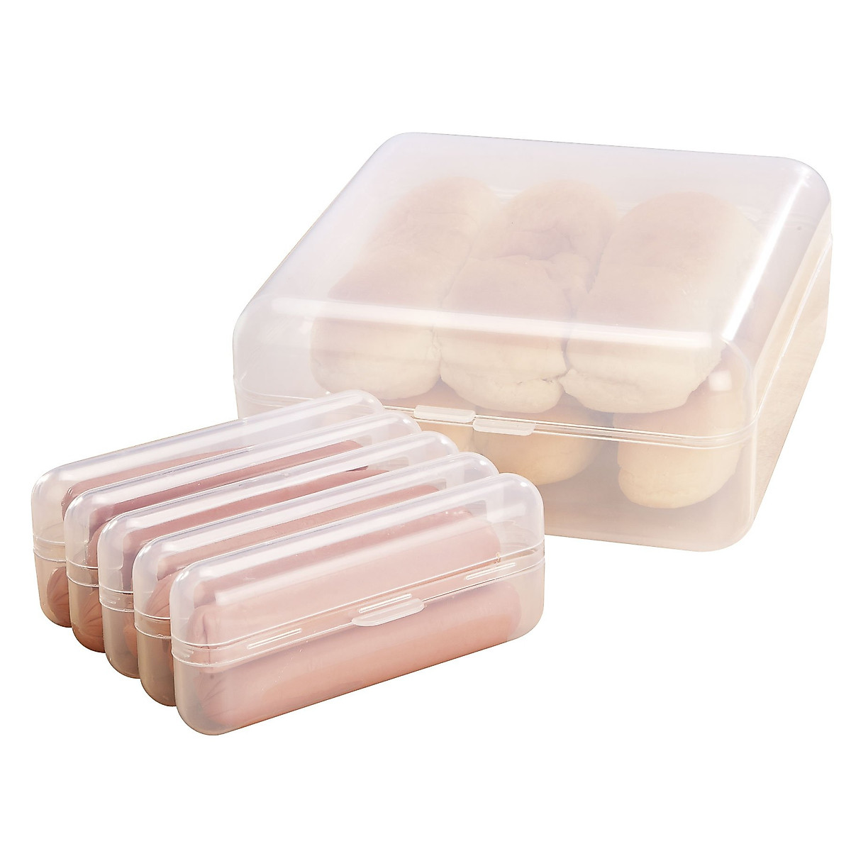 Bun and Hot Dog Keeper Set by Miles Kimball