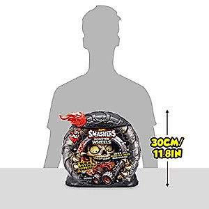 Smashers Monster Truck Surprise (Dino Truck) by ZURU Boys with 25 Surprises Collectible Monster Truck Surprise Smash Slime Sand Compounds Discovery