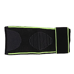 Knee Guard Sleeve, Prevent Injury Breathable Shock Absorbing Knee Brace for Basketball for Cycling (M)