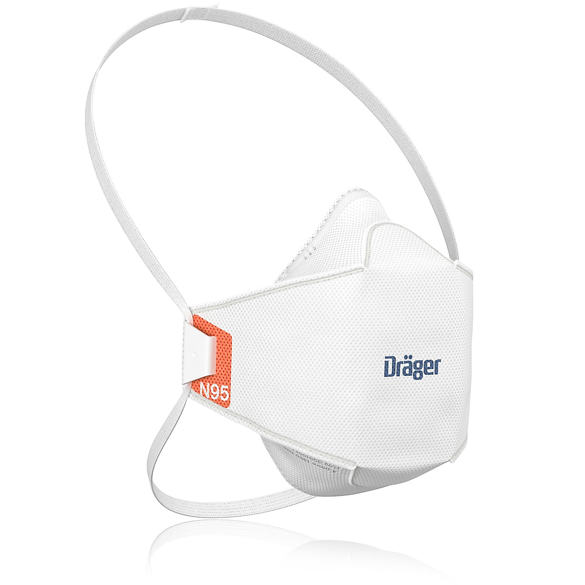 Dräger X-plore 1950 N95 respirator mask, size M/L | NIOSH-approved respirator mask for construction, DIY, home improvement
