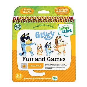 LeapFrog LeapStart Bluey Fun and Games