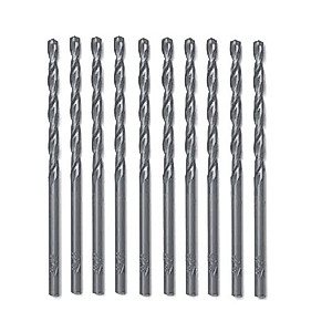 9/64-Inch Black Oxide Drill Bit, 10 Pack, Jobber Length