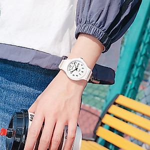 Women's Watch Waterproof Ladies Watches Sport Wrist Watch Nurse Analog Simple Minimalist Casual Watch Dress Wristwatch with Day Date White Black Pink Gold Green Purple