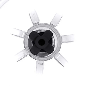 [Improved design] Replacement Part Reservoir Valve Rubber Gasket for Waterpik Ultra WP100 WP112 WP113 WP114 WP140 WF06 (Crystal)