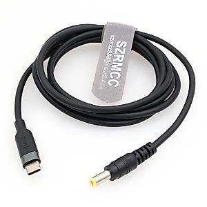 SZRMCC USB C Type-C to DC 5.5x2.5mm 12V PD Trigger Power Cable for KiPRO LCD Monitors cine Broadcast Radio Any 12V Device