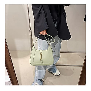 FVGWTVS Ladies Shoulder Bag Underarm Pu Messenger Bag Ladies Handbag Messenger Bag Fashion Bucket Bag