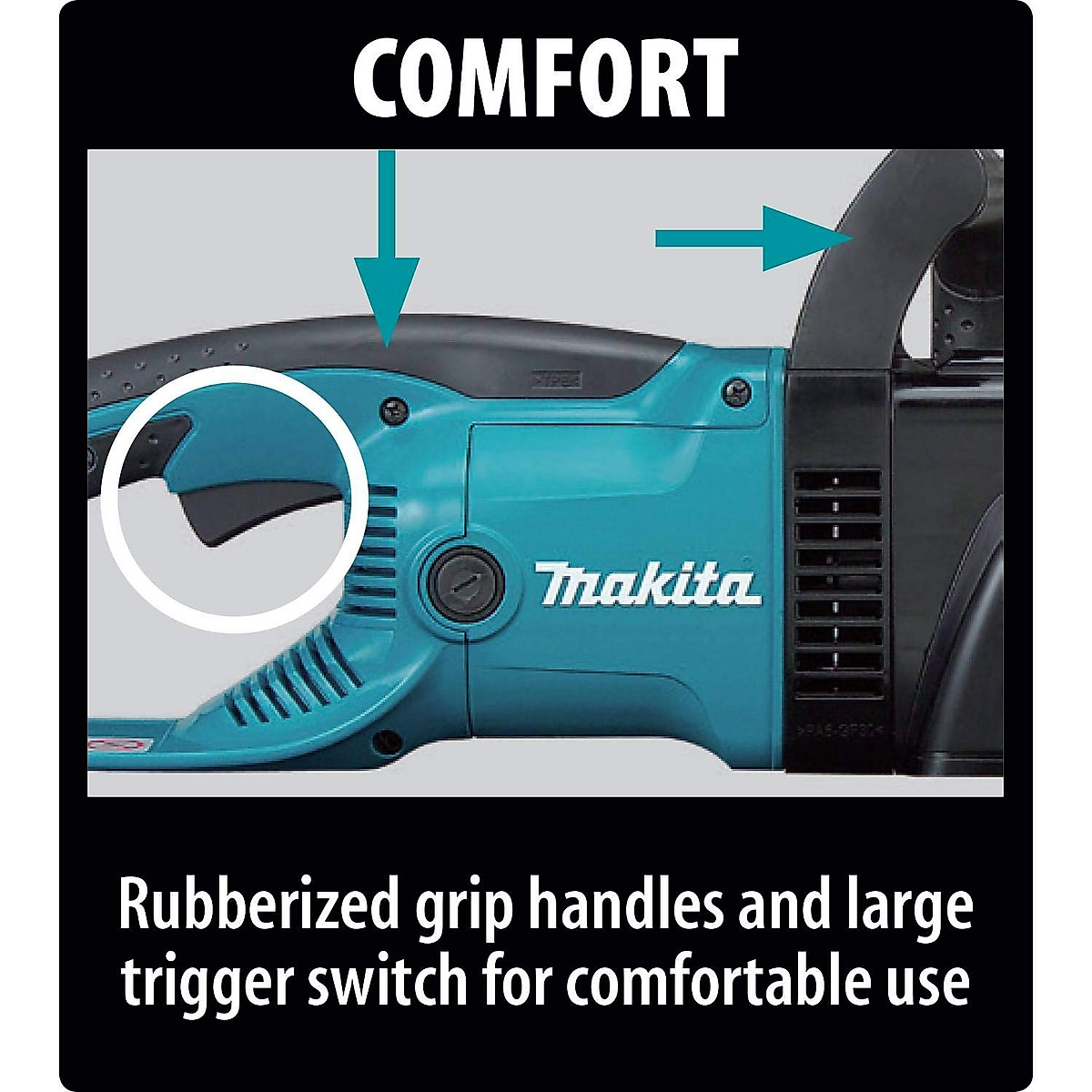 Makita-UC3551A Chain Saw, Electric, 14 in. Bar