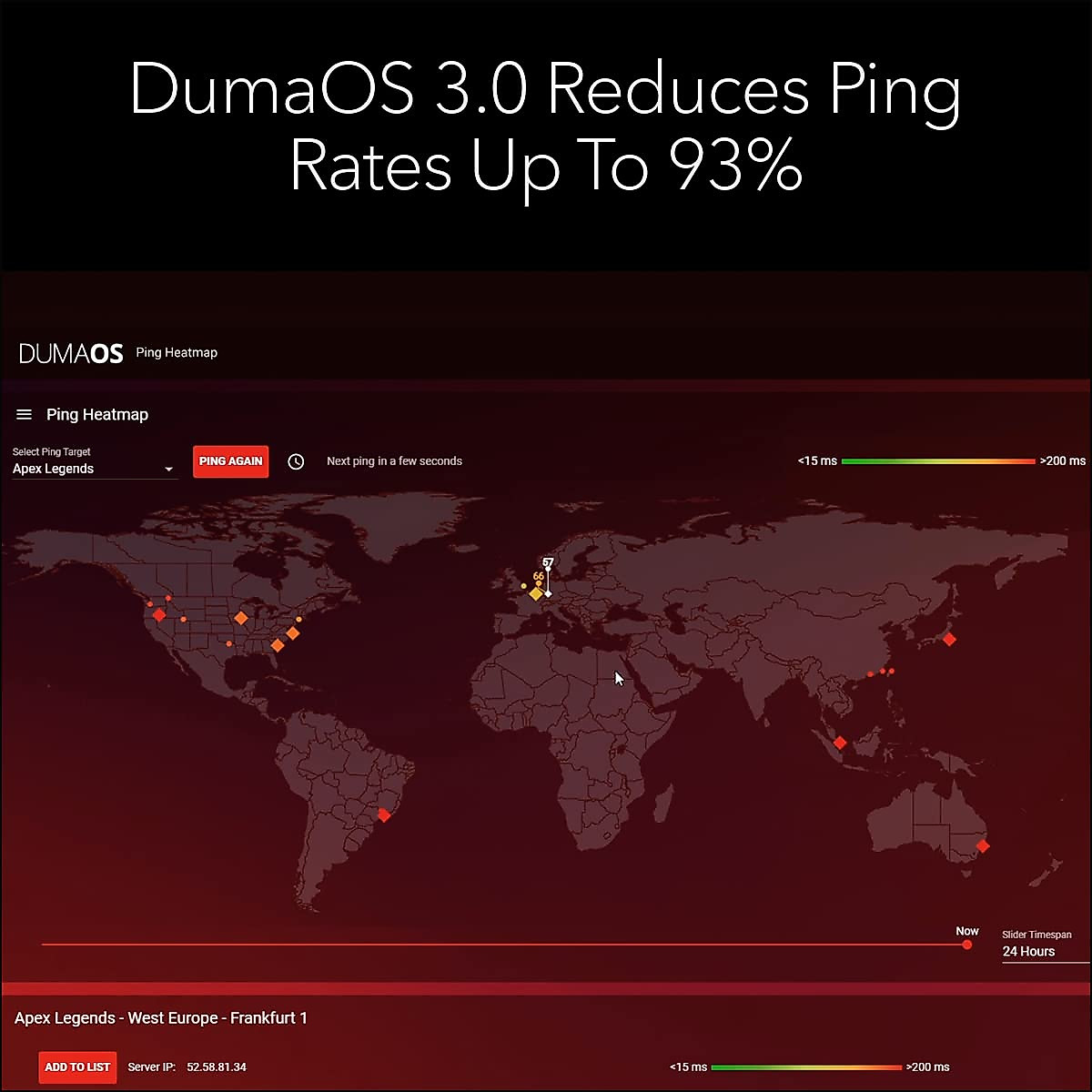 NETGEAR Nighthawk Pro Gaming WiFi 6 Router (XR1000) 6-Stream AX5400 Wireless Speed (up to 5.4Gbps) | DumaOS 3.0 Optimizes Lag-Free Server Connections | 4 x 1G Ethernet and 1 x 3.0 USB Ports