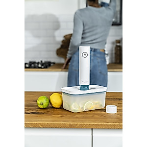 ZWILLING 1022461 Fresh & Save Vacuum Starter Set, Plastic, L, 7-pcs, La Mer