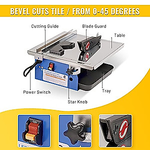 Leegol Electric 7in. Wet Tile Saw (wet tile saw 1)