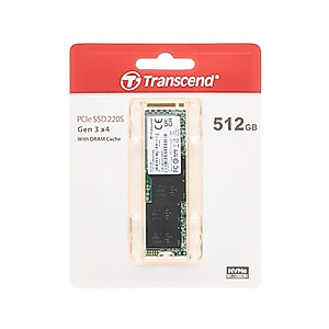Transcend TS512GMTE220S 512GB M.2 NVMe PCIe Gen3x4 MTE220S Internal Solid State Drive