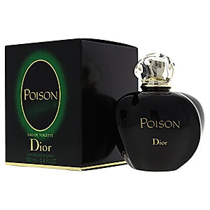 Christian Dior Poison Eau De Toilette Spray for Women, 3.4 Ounce