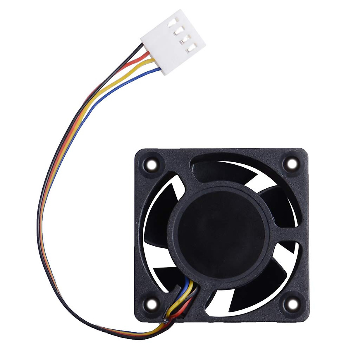 GeeekPi 2-Pack Fan for NVIDIA Jetson Nano, DC 5V 4020 Cooling Fan 40mm×40mm×20mm with Dual Ball Bearing PWM Speed Adjustment Strong Cooling Air Fan with 4PIN Reverse-Proof Connector