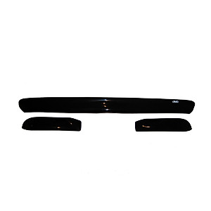 Auto Ventshade [AVS] Bugflector Deluxe / Hood Shield | Dark Smoke, 3-Piece | 45551 | 1994 - 2001 Dodge Ram 1500, 1994 - 2002 Ram 2500 & 3500
