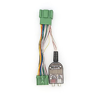 Add an Amp Amplifier Adapter Interface to Factory Radio System 71-2107, Fit for GM Vehicles Chevy Camaro Colorado Silverado GMC Canyon Yukon Sierra 1500 2500HD 3500HD