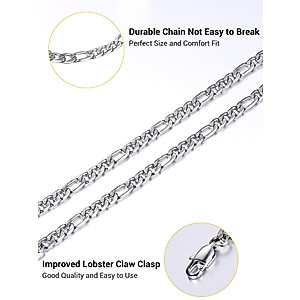 PROSTEEL Stainless Steel Chain Bracelets for Men Mens Chains Bracelet