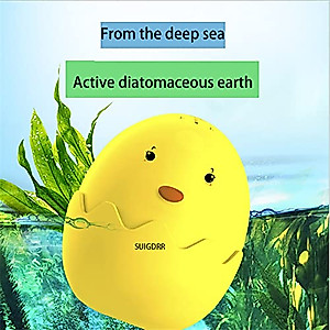 SUIGDRR Fridge Deodorizer Fresheners Smell Odor Eliminator,Cute Chick Refrigerator Freezer Deodorizer Odors Absorber Remover (yellow)