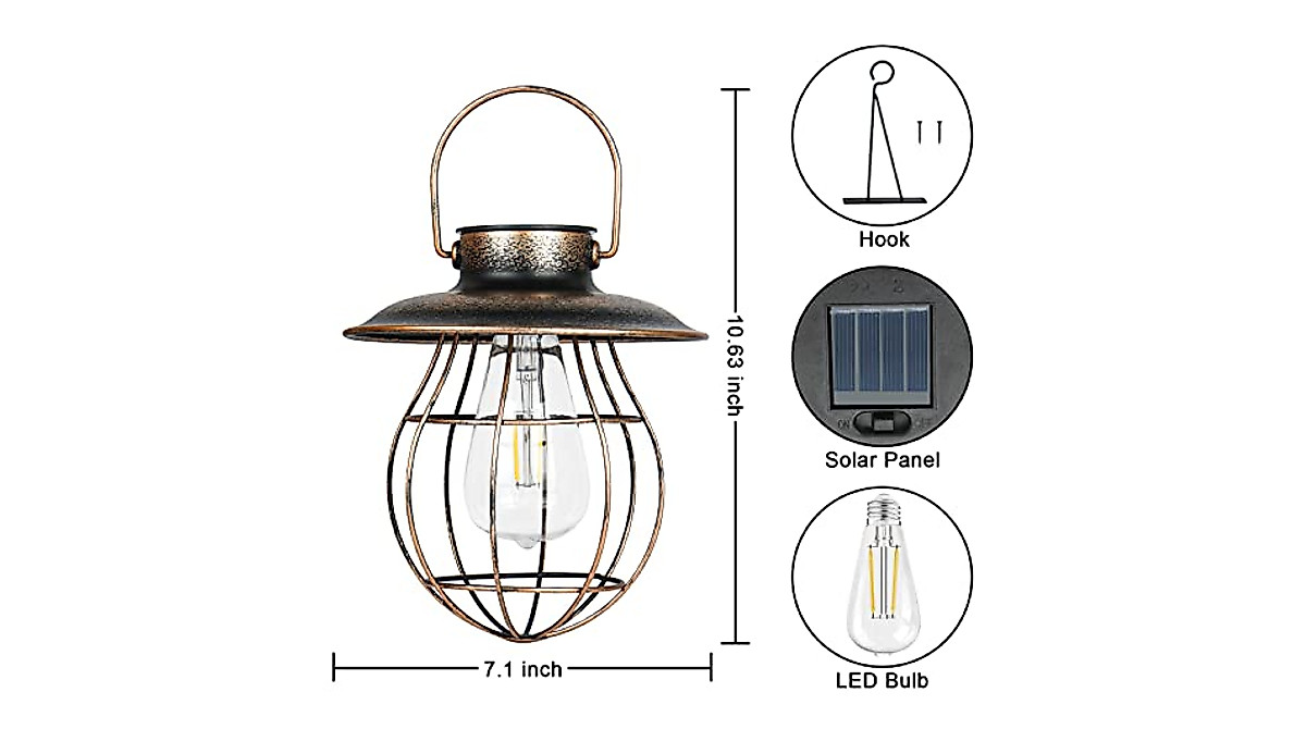 Kary Solar Lantern - Stylish Outdoor Lighting Solution