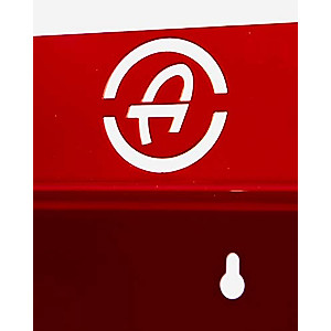 Adam's Brush Holder All Purpose Garage Shelf - Thick Gauge Steel Construction - Durable, All Metal System Safely Stores Your Detailing Brushes & Tools