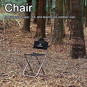 FAYYA Outdoor Camping Chair - Folding Rest Chair, Portable Aluminum Alloy Lightweight Foldable Compact Chair for Fishing Beach Sketching Garden
