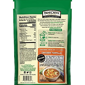 Bear Creek Soup Mix, Tortilla, 7.9 Ounce