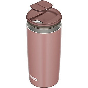 Thermos JDP-501 MBW Vacuum Insulated Tumbler with Lid, 16.9 fl oz (500 ml), Milk Brown