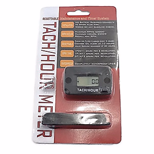 The ROP Shop Resettable Tachometer/Hour Meter for KTM XC XCF SX SXF EXC MX Dirt Bike