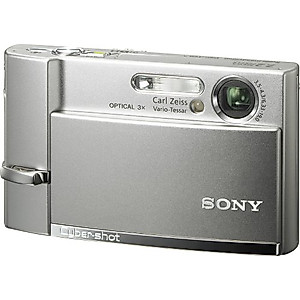 Sony Cybershot DSC-T50 7.2MP Digital Camera with 3x Optical Zoom (Silver)