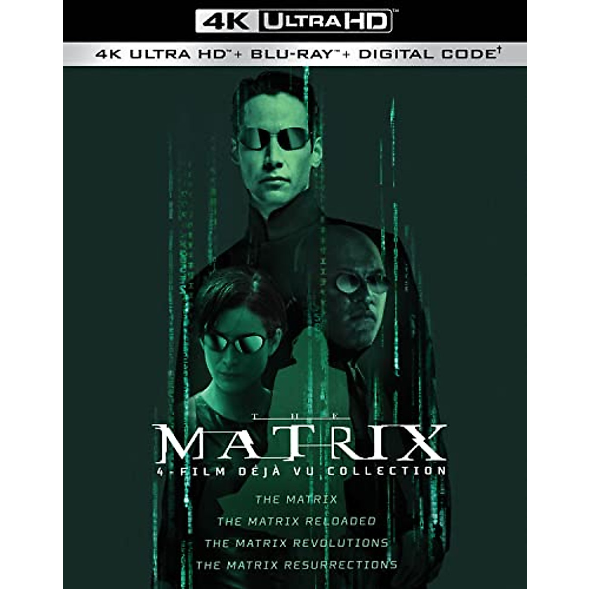 Matrix, The 4-Film Déjà vu Collection (4K UHD + BD + Digital)