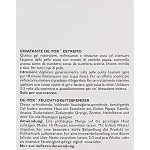 Peter Thomas Roth | Cucumber Gel Mask | Extreme De-Tox Hydrator, Cooling and Hydrating Facial Mask, Helps Soothe the Look of Dry and Irritated Skin, 5 fl oz (Pack of 1)