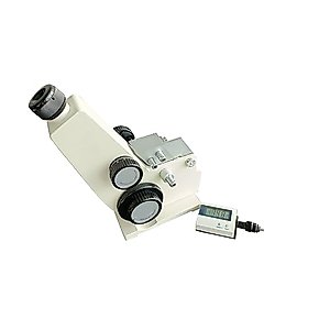 HFBTE Portable ABBE Refractometer Brix Refractometer Monochromatic Refractometer with Refractive Index nD 1.3000-1.7000 for Sugar Solution,Beverage,Oil,Food,Pharmaceutical,Paint,Petroleum,Etc