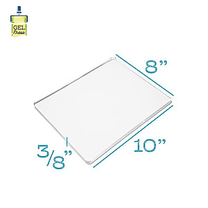 Gel Press Gel Printing Plate 8"x10" 10802