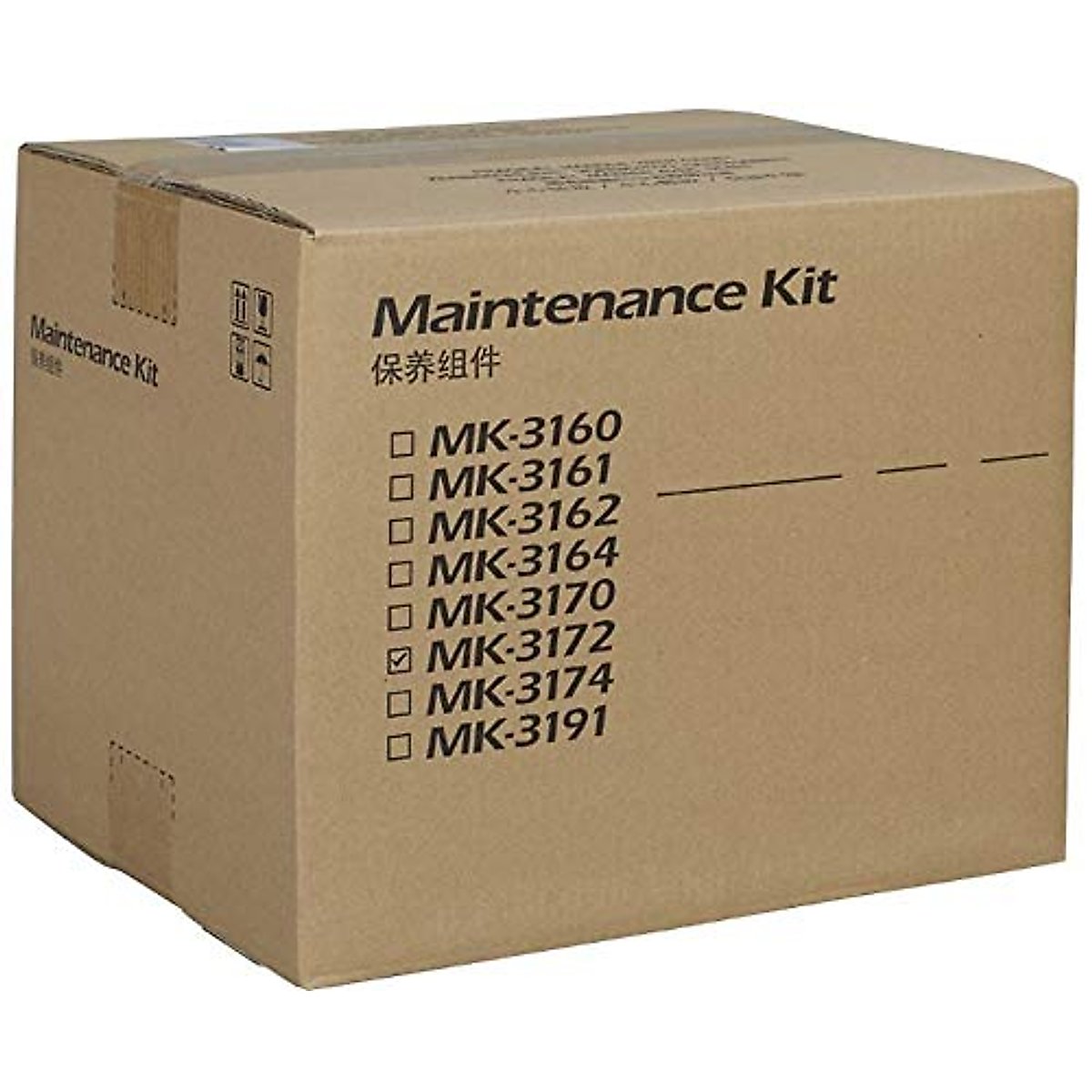 Kyocera 1702T67US0 Model MK-3172 Maintenance Kit for use with Kyocera ECOSYS P3050dn, P3055dn, and P3060dn Black & White Laser Printers; Up to 500000 Pages Yield at 5% Average Coverage