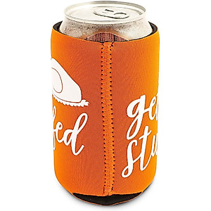 12 oz Thanksgiving Neoprene Can Cooler Sleeves for Soda, Beer, Beverages (12 Pack)