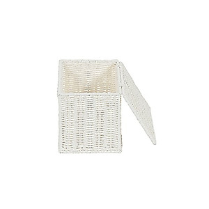 Household Essentials White Paper Rope Lidded