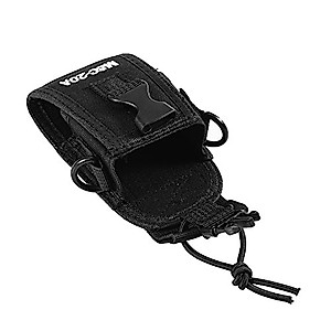 Universal Walkie Talkie Bag Pouch with Adjustable Shoulder Strap Portable Radio Holder Case Multi-Function for Kenwood/ Motorola/ HYT Two-Way Radio