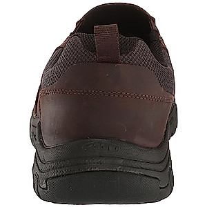 KEEN Men's Targhee 3 Slip On Shoes, Dark Earth/Mulch, 13