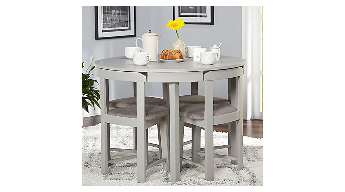 Zuma Collection 5-Piece Dining Set - Space-Saving & Stylish
