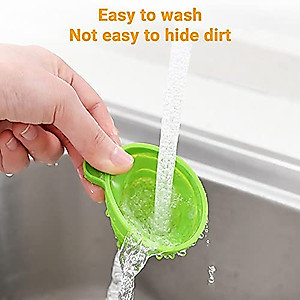 KUFUNG Silicone Collapsible Funnel Set of 4, Small and Large, Kitchen Gadgets Foldable Funnel for Water Bottle Liquid Transfer Food Grade