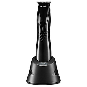 Andis Slimline Pro Li T-Blade Trimmer Black #32475 with BeauWis Blade Brush