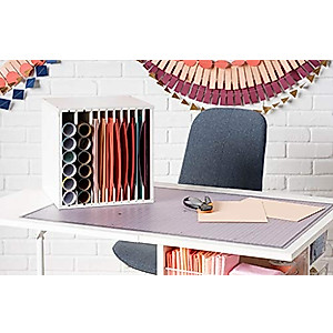 Create Room - Paper and Vinyl Craft Storage Organizer - 13 x 13 Paper Organizer