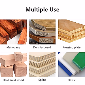 Bonsicoky 20Pcs Forstner Drill Bit Set 14-50mm, Carbide Woodworking Hole Saw Set, Flat Wing Counterbore Drill Bit Set with Plastic Storage Box for Wood Drilling